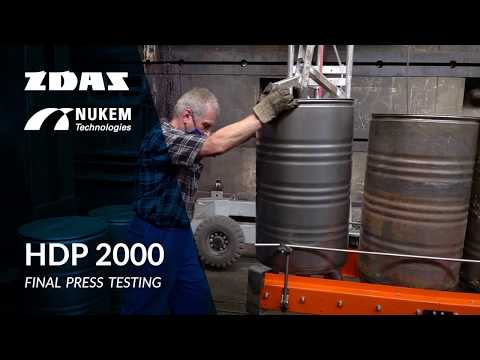 HDP 2000 - Final press testing