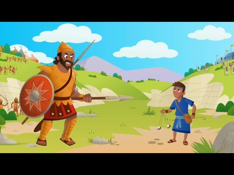 Bible App for Kids - Stones, Slings, and Giant Things - David and Goliath
