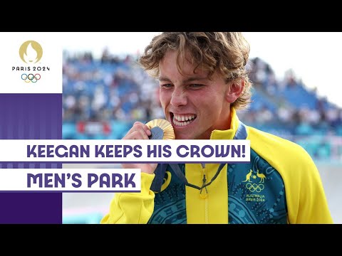 KEEGAN WINS AGAIN! 🇦🇺 | Men's Park Skateboarding | #Paris2024 Highlights