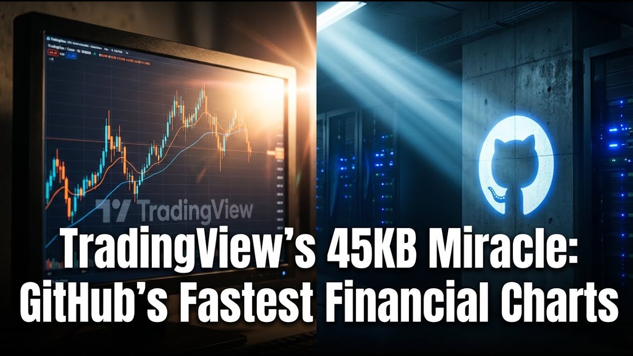 Financial charts at just 45KB! How does lightweight-charts achieve extreme lightness and high pe...