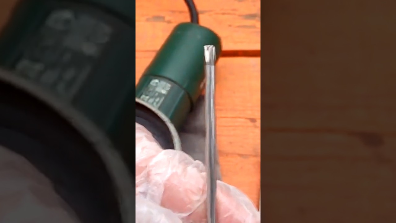 Как восстановить испорченную крестовую отвёртку, биту PH2 в домашних условиях своими руками #shorts