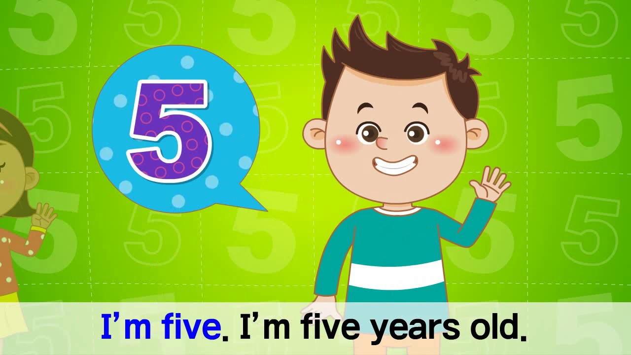 [G3] How Old Are You? English Song for Children