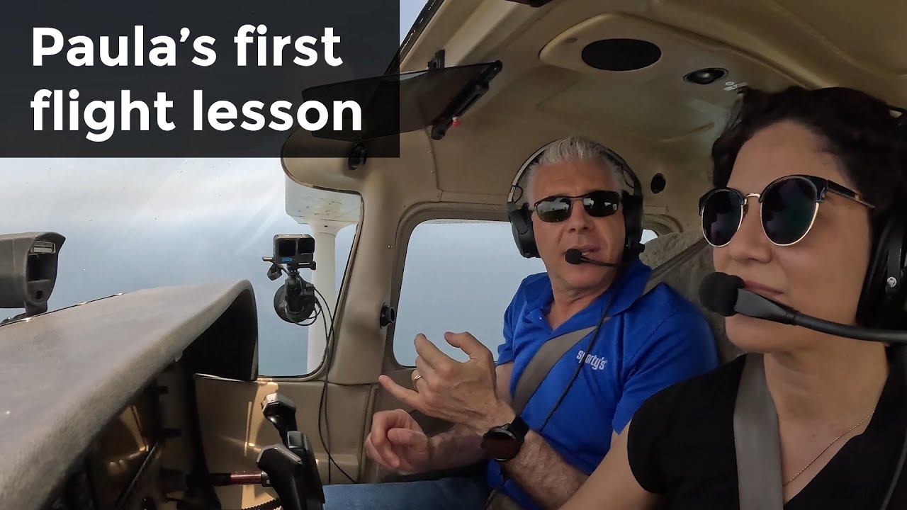 Paula's discovery flight - Private Pilot Training Tips with Spencer ...