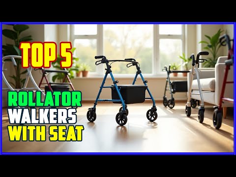 TOP 5 Best Rollator Walkers with Seat 2025