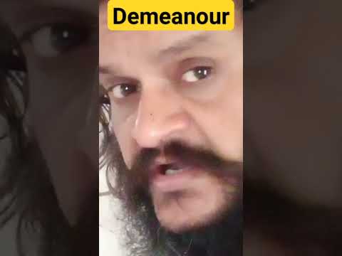 Demeanour: Correct Pronunciation #LearnEnglish