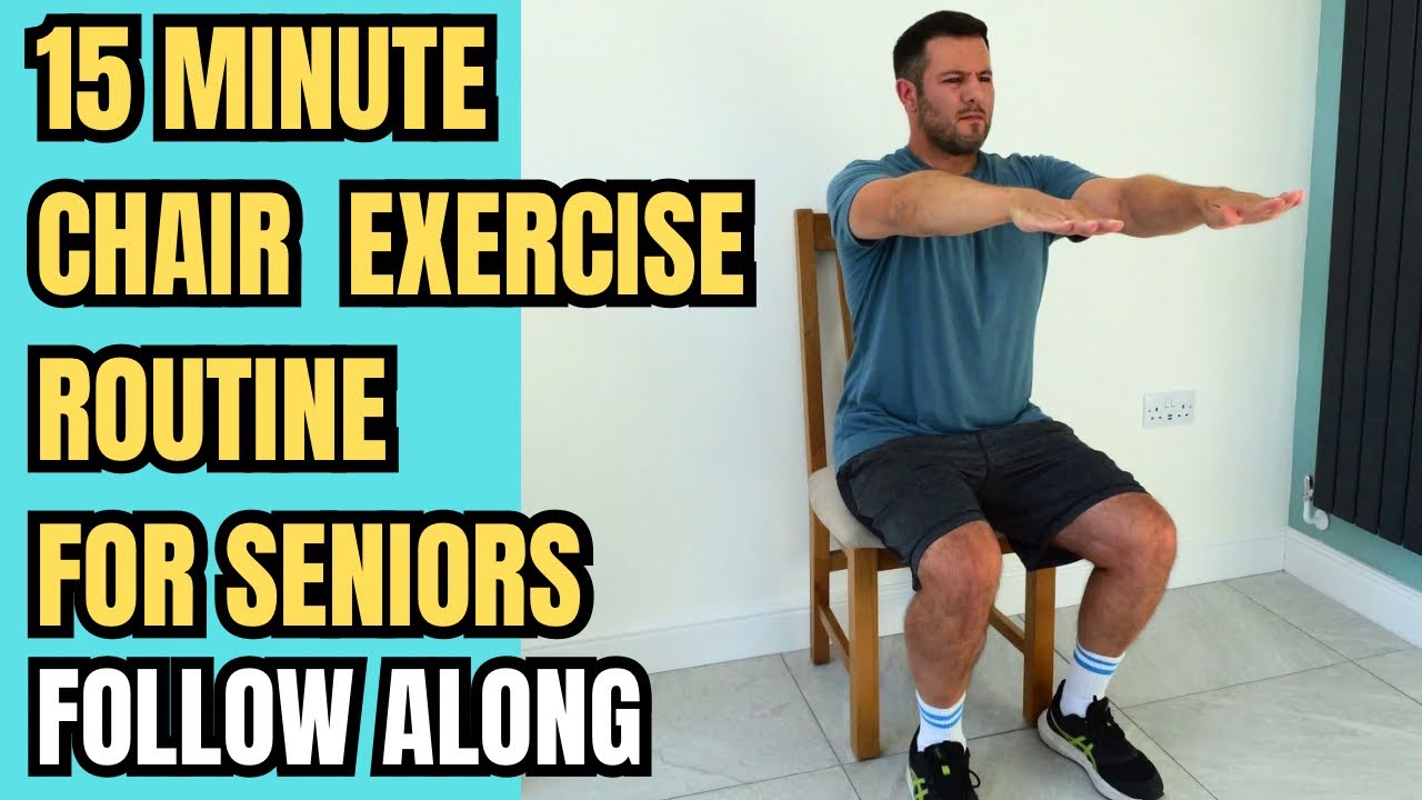 Chair Workout - Exercises for Seniors and Beginners - 15-minute Quick and Effective Workout