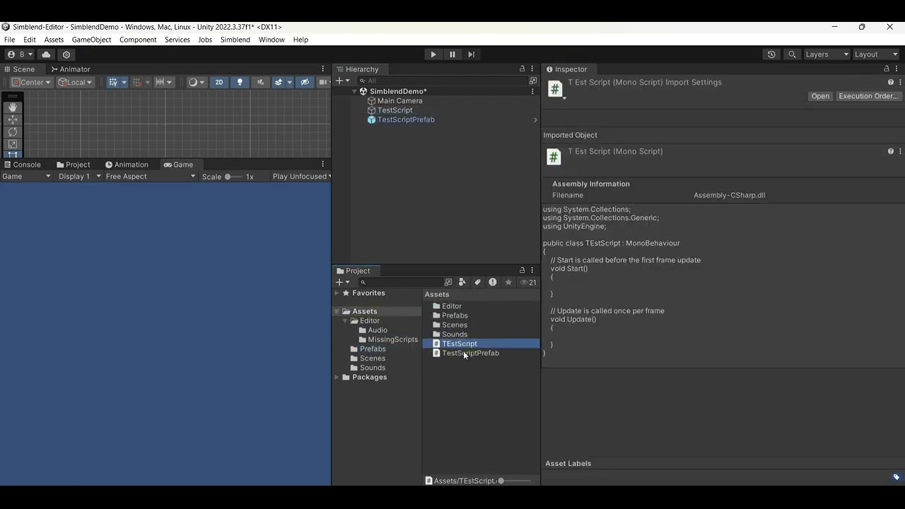 Find Missing Scripts in Unity | Simblend Tools