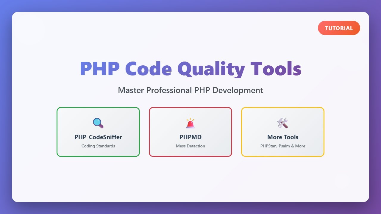 Improve PHP Code Quality: Tools & Best Practices for Beginners!