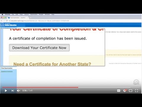How to Download Your Certificate of Completion