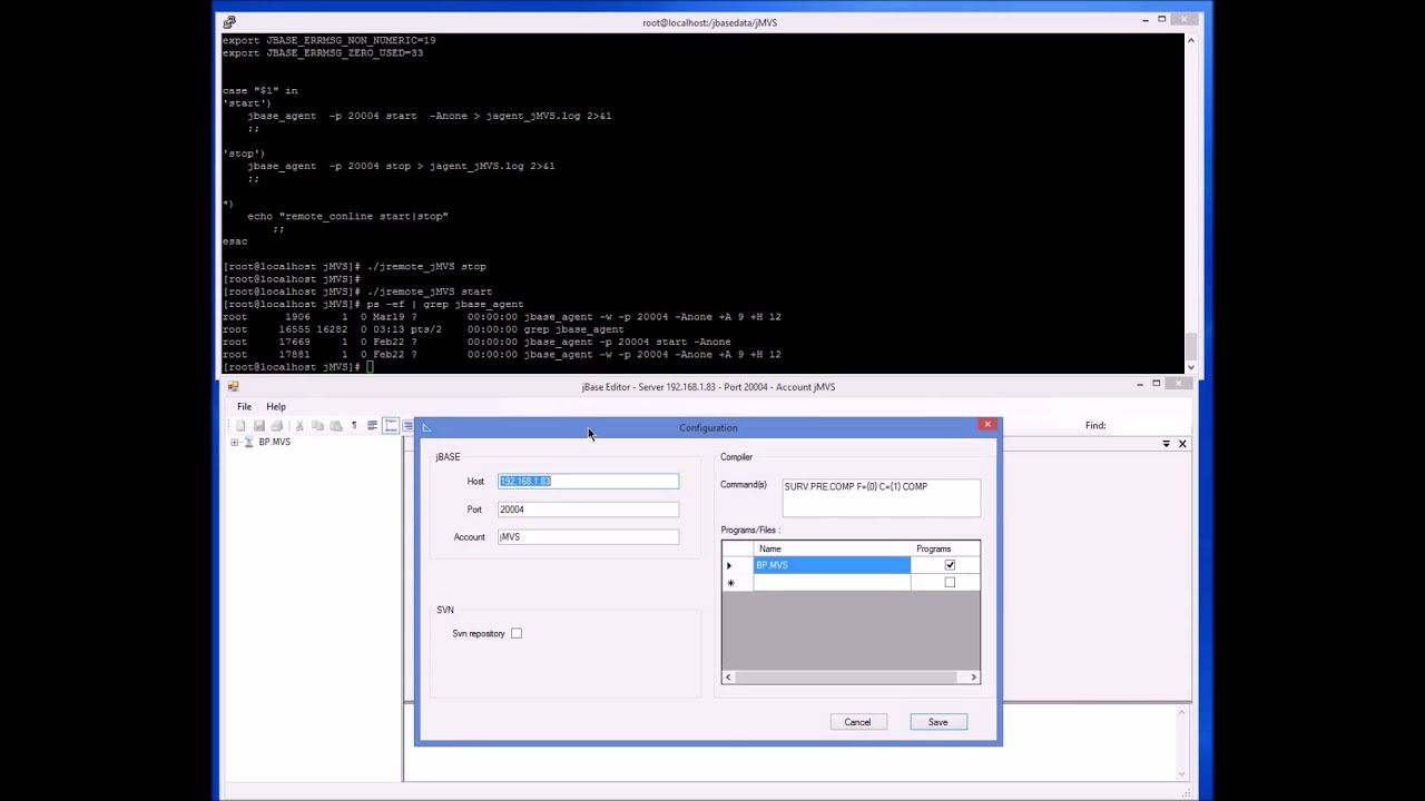 jBaseEditor - An Editor for jBase