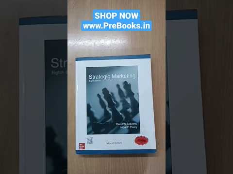 Strategic Marketing 8th Edition by David W Cravens BUY NOW: www.PreBooks.in #viral #shorts #prebooks