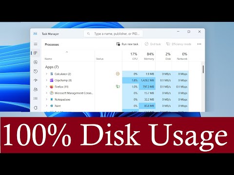 100% Disk Usage in Windows 11 - Windows 11 too slow (2 Simple Solutions)
