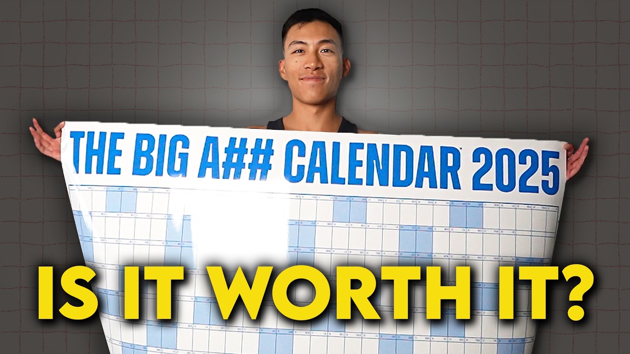 The Big A## Calendar 2025 Review: How To Plan The BEST 2025 Ever