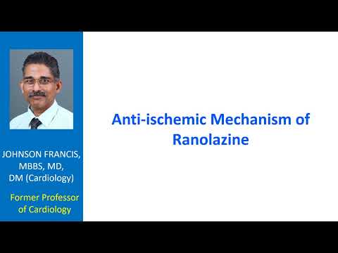 Anti ischemic Mechanism of Ranolazine