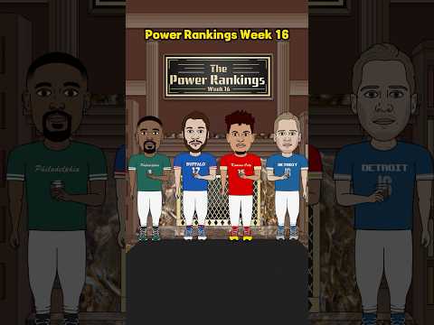 NFL Power Rankings Wk 16 a Did They Get It Right? #nfl #nflnews