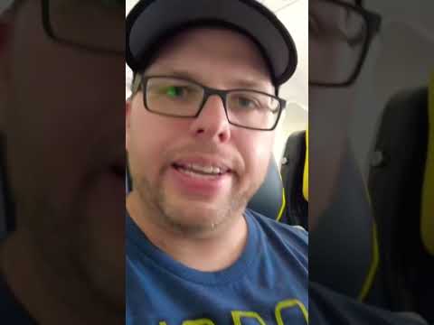Better than Southwest? The standard “Nice” seats on Breeze Airways #breeze #travel #review