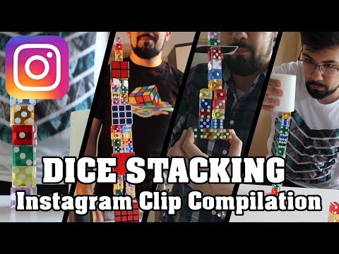 My Instagram Clip Compilation - Dice Stacking