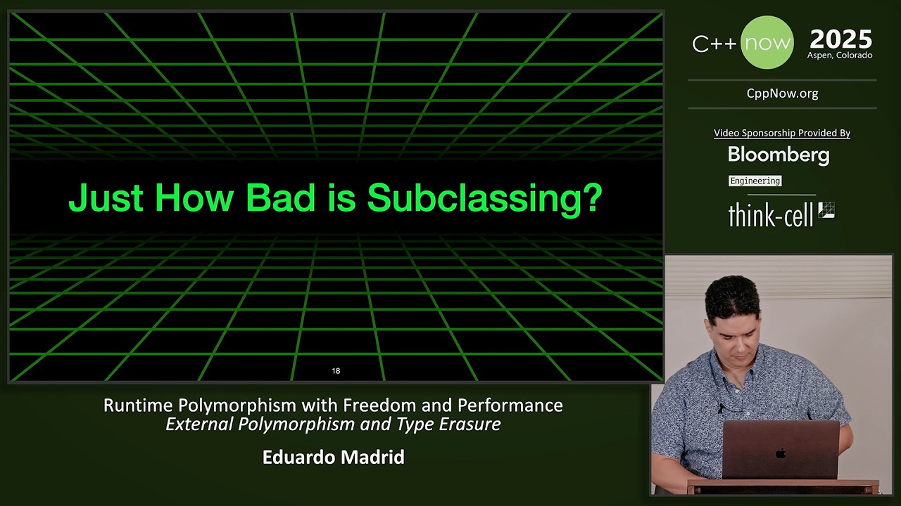 Runtime Polymorphism with Freedom & Performance - External Polymorphism & Type Erasure - CppNow 2025