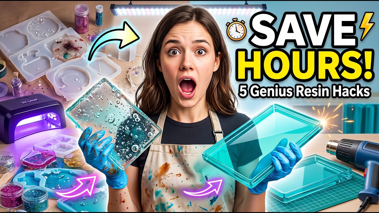 Resin Hacks That Can Save You Hours of Work