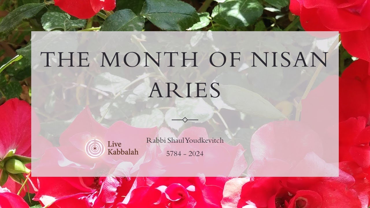 The Sign of ARIES | Nisan 2024 5784 | Rabbi Shaul Youdkevitch
