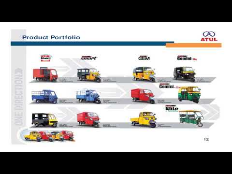 Atul Auto Ltd Investor Presentation for June 2018 results