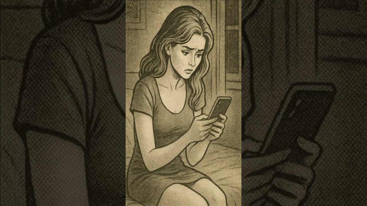 She used to scroll and compare... now she shows up for herself.