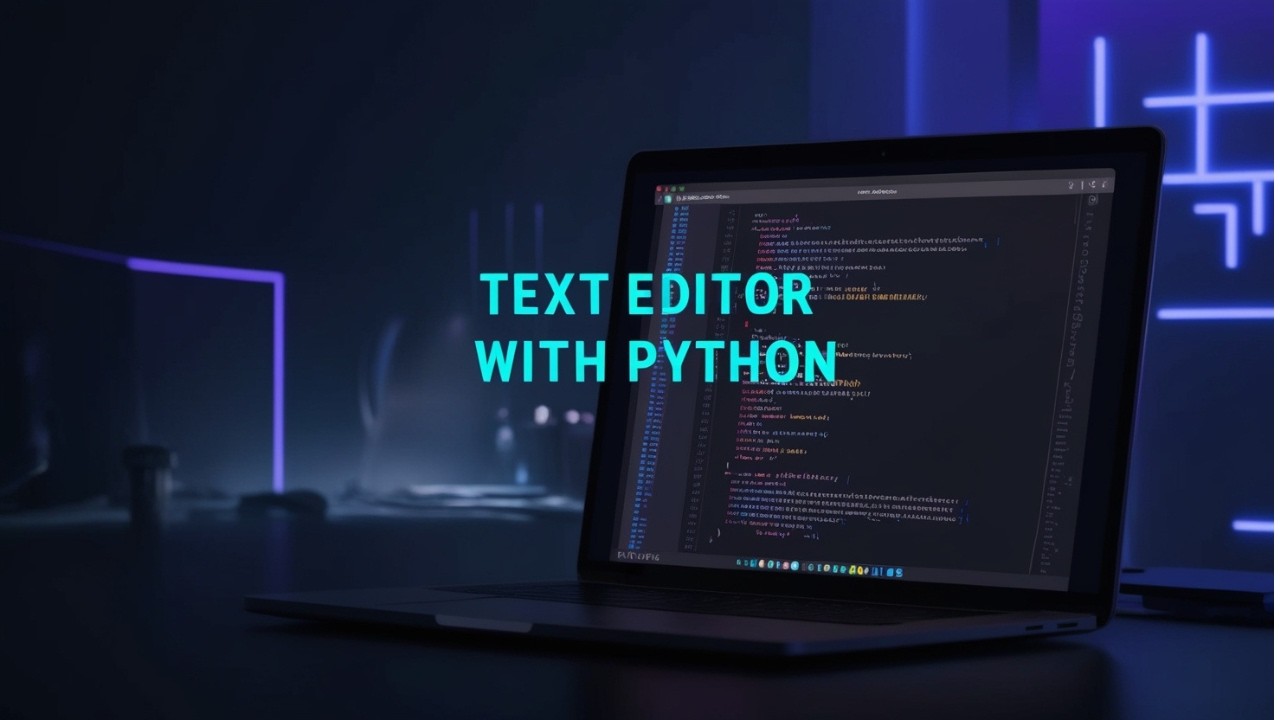 Learn Python: Build your own custom Text Editor