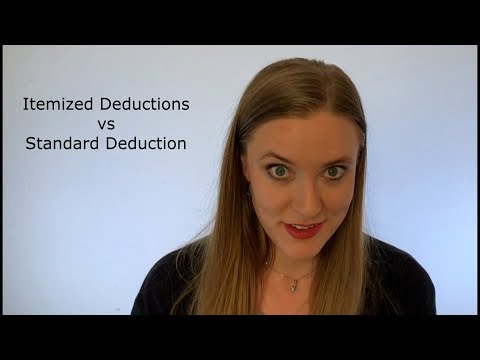 What is the difference between the standard deduction and itemized deductions? S1 E5