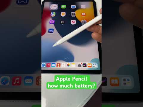 Apple Pencil - how much battery life left?
