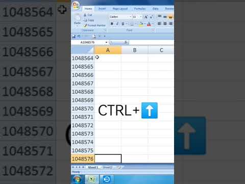 how to count rows and columns in Excel// excel main total rows and columns kaise count kare #excel