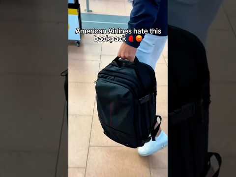 All airlines hate us for this bag #backpack #carryon