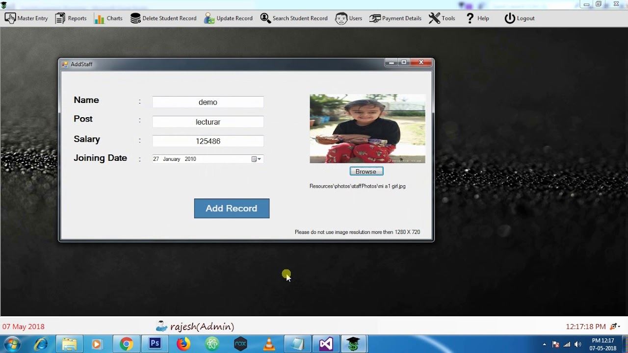 GitHub - Rajesh-Royal/fees-management-system: Student fees management ...