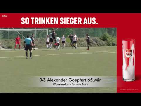 SV Wormersdorf vs SC Fortuna Bonn | Pass Schuss Tor