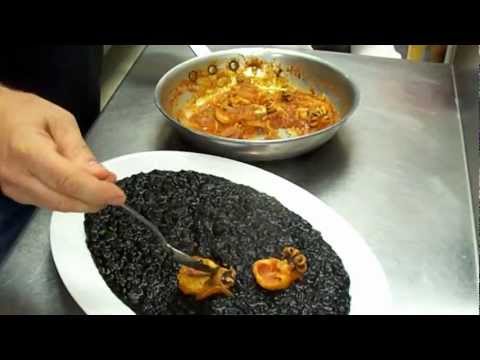 Squid Ink Risotto