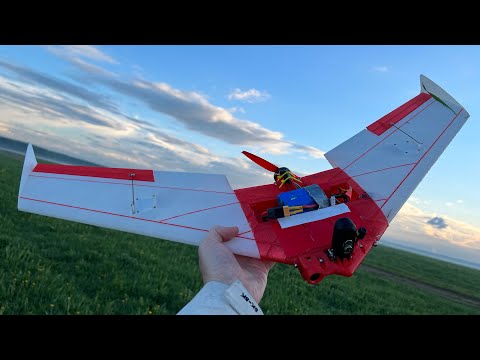 🪶 3D Printed flying wing Specrom・ 3D File for ・Cults