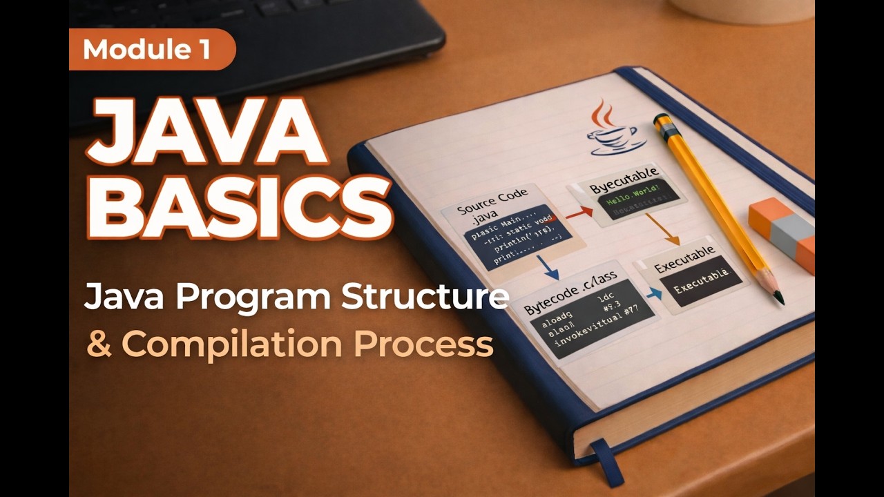Java Program Structure Explained | From Hello World to JVM Execution (Beginner Guide)