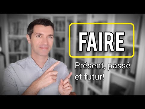 CONJUGAISON et PRONONCIATION verbe FAIRE | Présent, passé composé et futur simple 👌😁✅