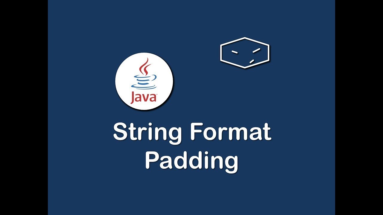 string format padding in java