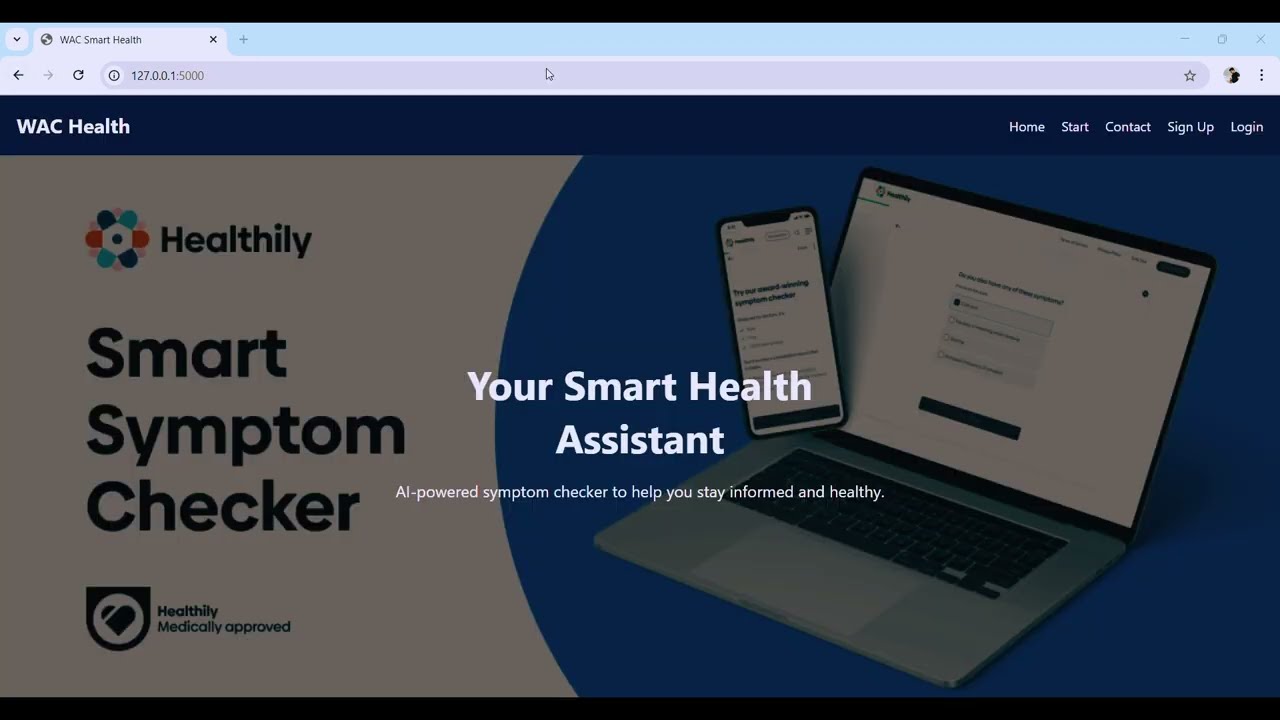 Smart Health Symptom Checker | AI-Powered Health Assistant | Devpost Submission