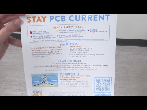 New QR code for beach safety launched by Bay County Tourist Development Council