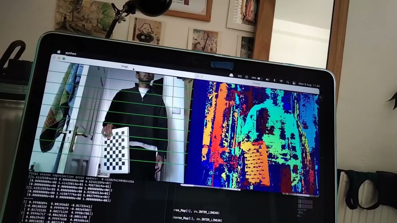 StereoBM Depth Map using Python OpenCV