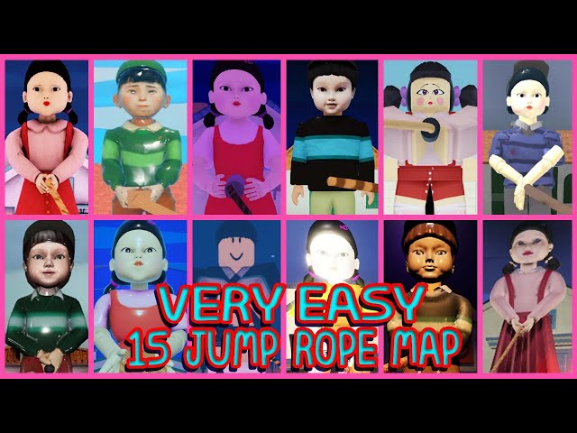 Roblox - Add 15 Map SQUID GAME 3 - Evolution of Jump Rope in 15 games ...