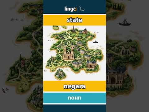 🇬🇧🇮🇩 state - negara : learn English : ayo belajar bahasa Inggris : vocabulary builder