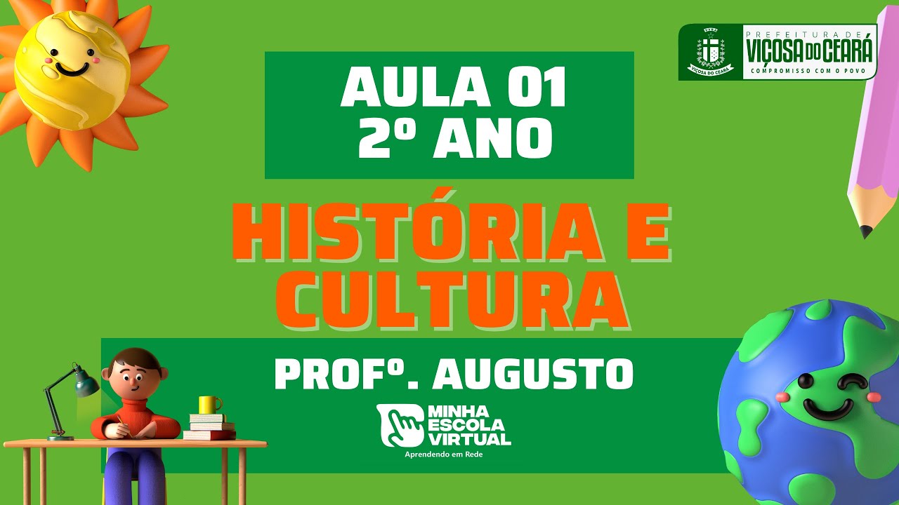 2º ANO | HISTÓRIA E CULTURA - O LUGAR ONDE VIVEMOS | AULA 01