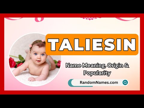 Taliesin - Baby Girl Name Meaning, Origin & Popularity - RandomNames.com