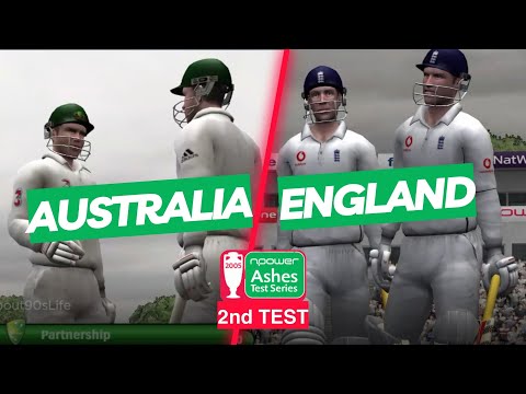 Australia Battles England: 2nd Test of the Ashes 2005 Series (Full ...