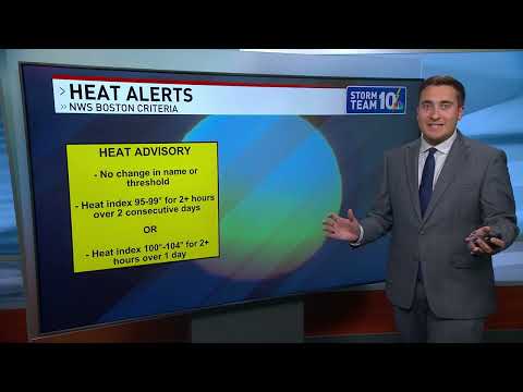 Changes coming to National Weather Service heat alerts this summer