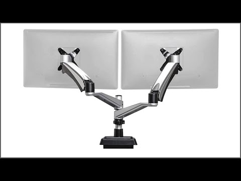5 BEST DUAL MONITOR MOUNTING ARMS | DUAL MONITOR MOUNT DESK ARMS FOR DUAL SCREENS