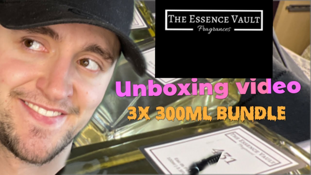 UNBOXING/REVIEW VIDEO! Essence vault 3x 300ml bundle