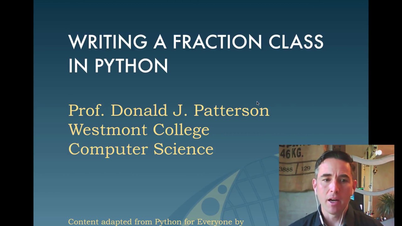 Making a Rational Fraction Class in python